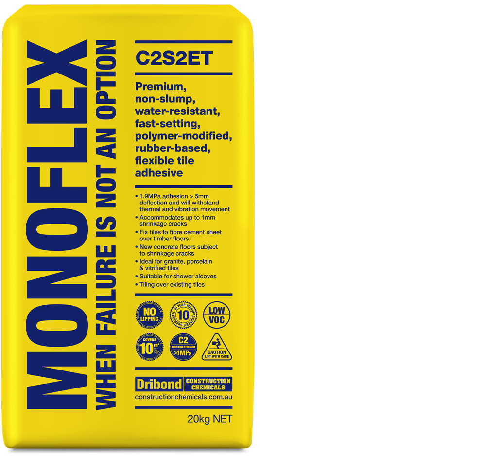 Monoflex Tile Adhesive - Tile Factory Outlet